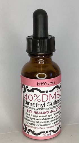 40% DMSO Eye Drops in Saline without C - DMSO Store